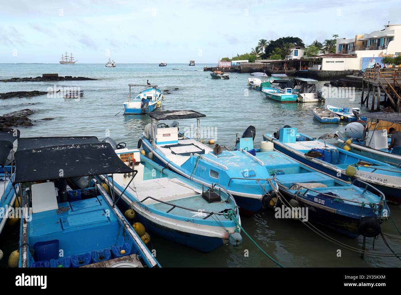 fishing boats, Muelle de Los Pescadores, Fisherman's Wharf, Puerto ...
