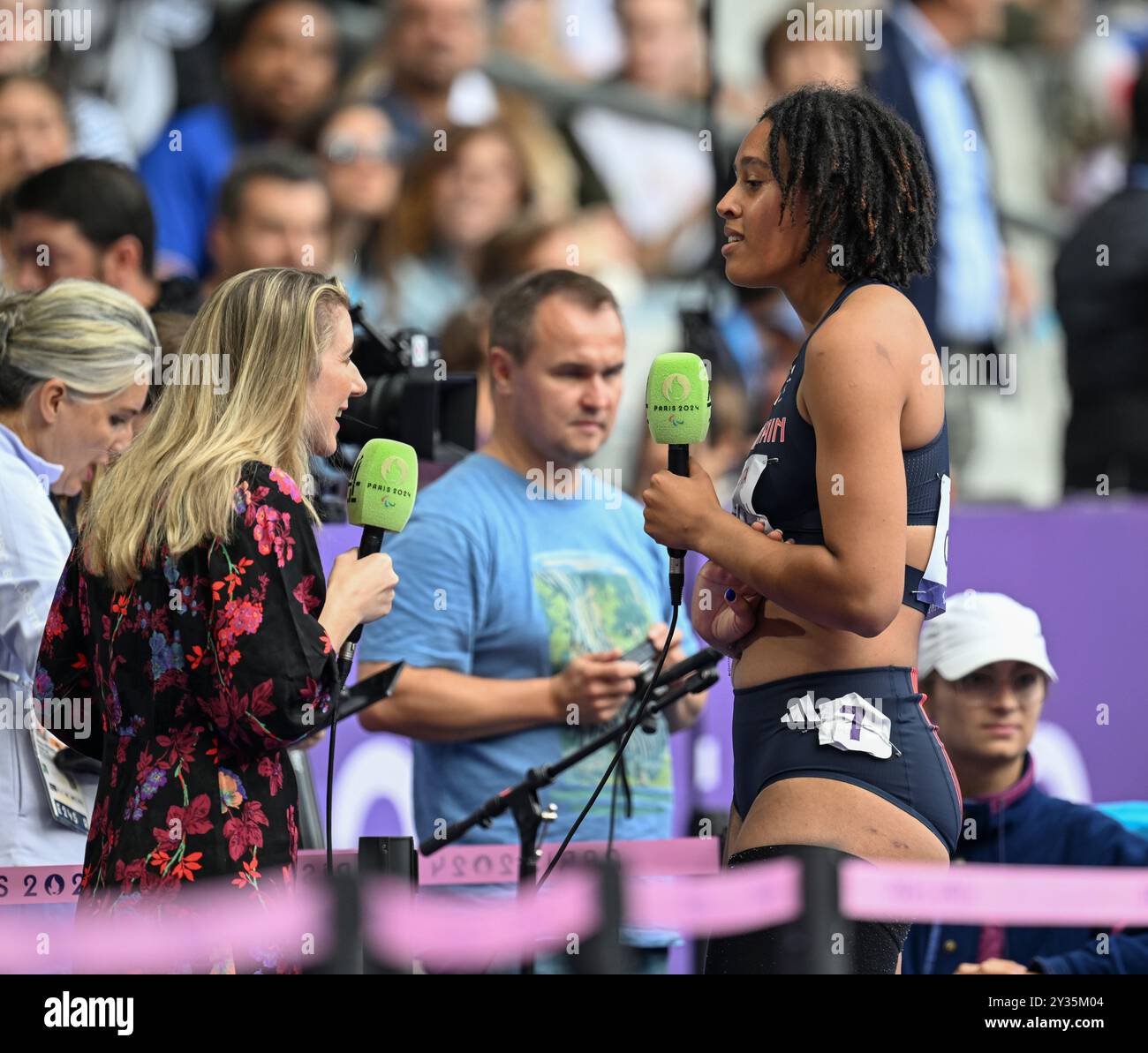 Ndidikama Okoh of Great Britain competing in the women’s T63 round 1 ...
