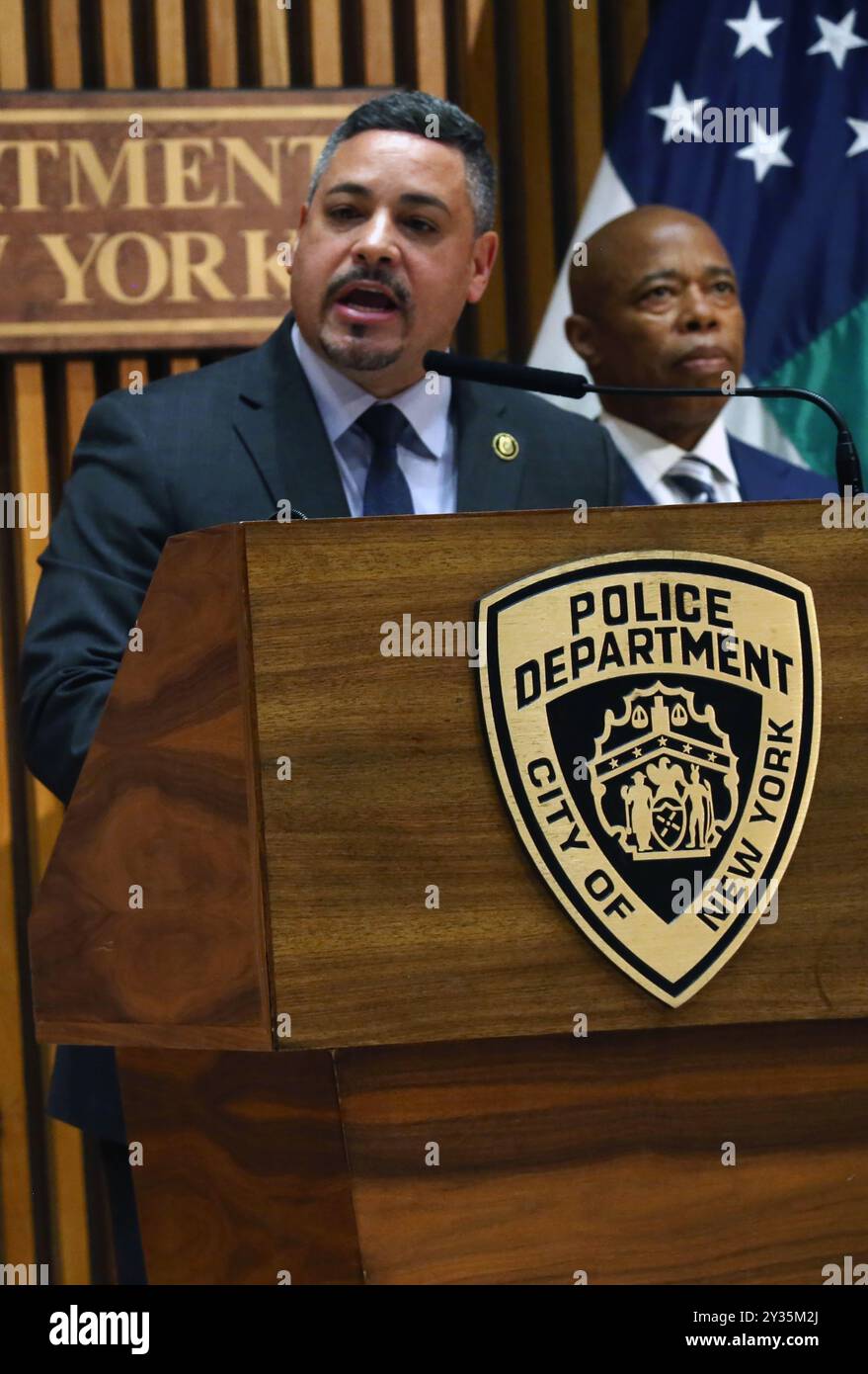 **FILE PHOTO** NY Police Commissioner Edward Caban Resigns After ...