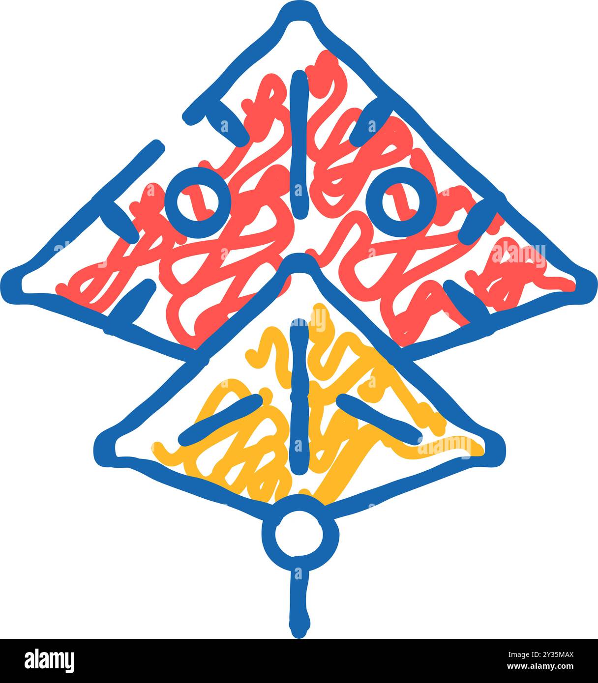 Japanese flying fish Stock Vector Images - Alamy