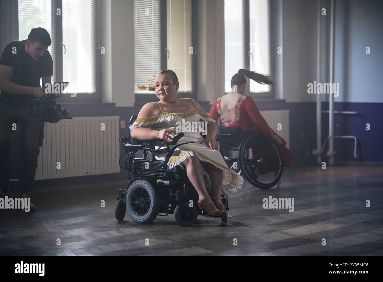 Para dance sport, two determined women with disability enjoy practicing ...