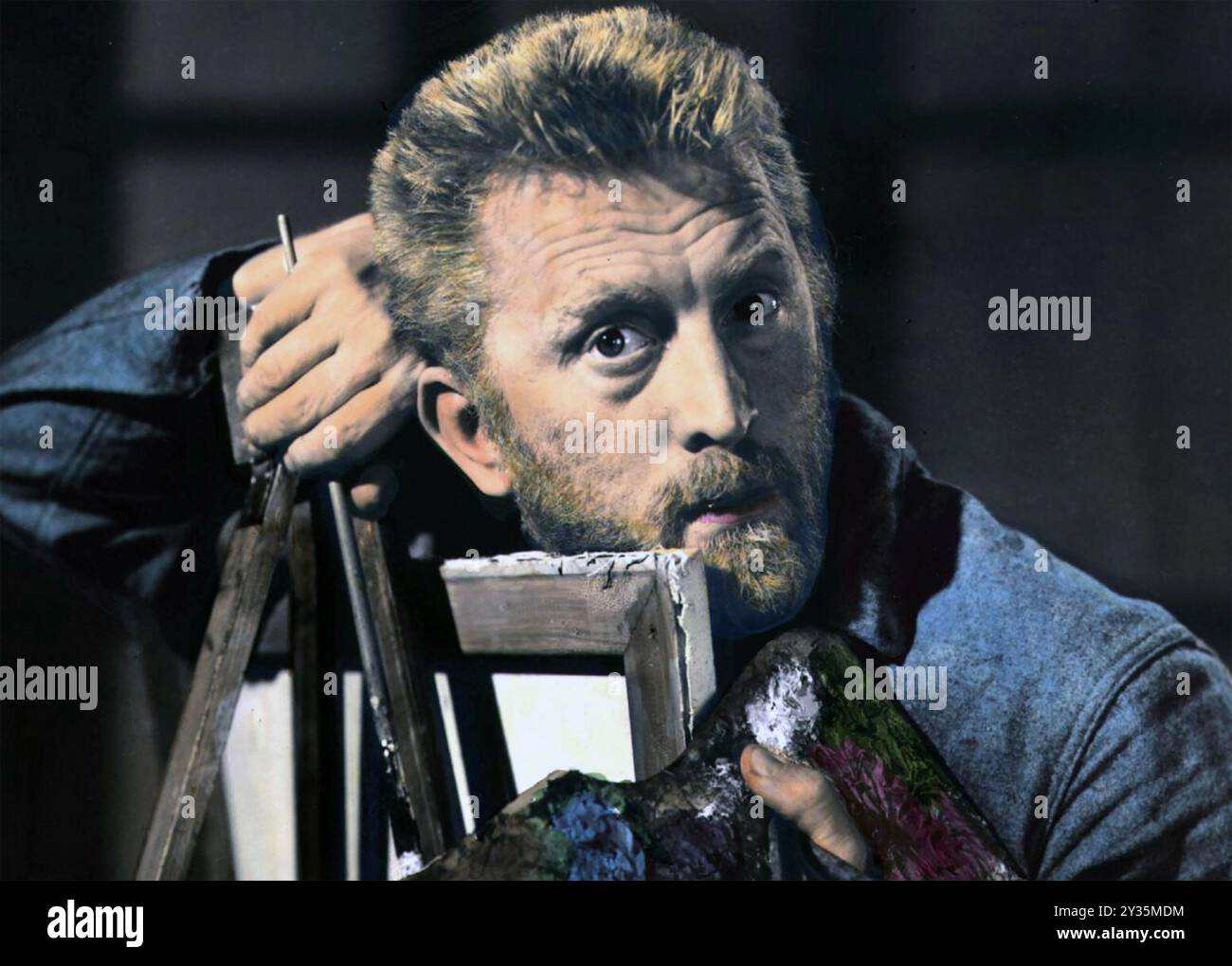 LUST FOR LIFE 1956 MGM film with Kirk Douglas as Vincent van Gogh Stock ...