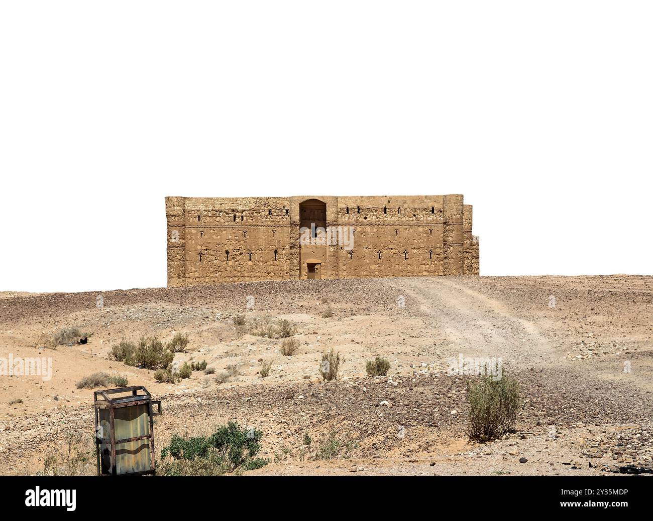 Qasr Kharana (Kharanah or Harrana)-- desert castle in eastern Jordan ...