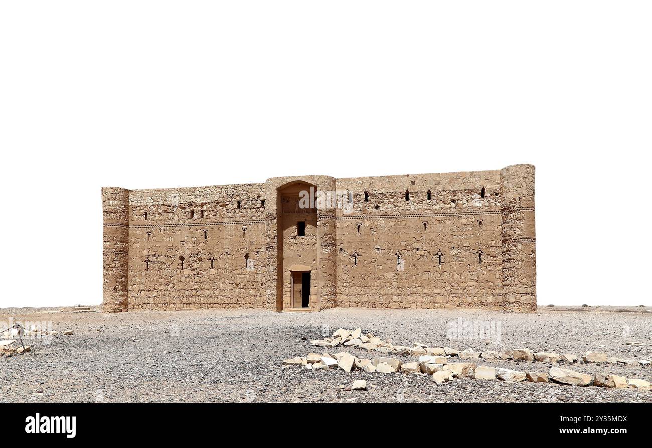 Qasr Kharana (Kharanah or Harrana)-- desert castle in eastern Jordan ...