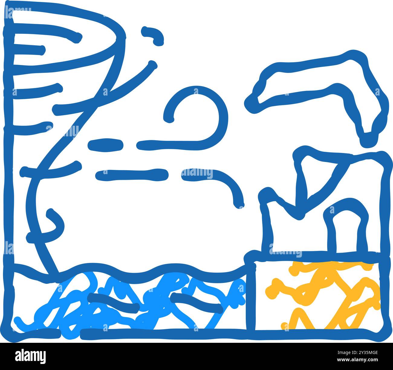 Typhoon day Stock Vector Images - Alamy