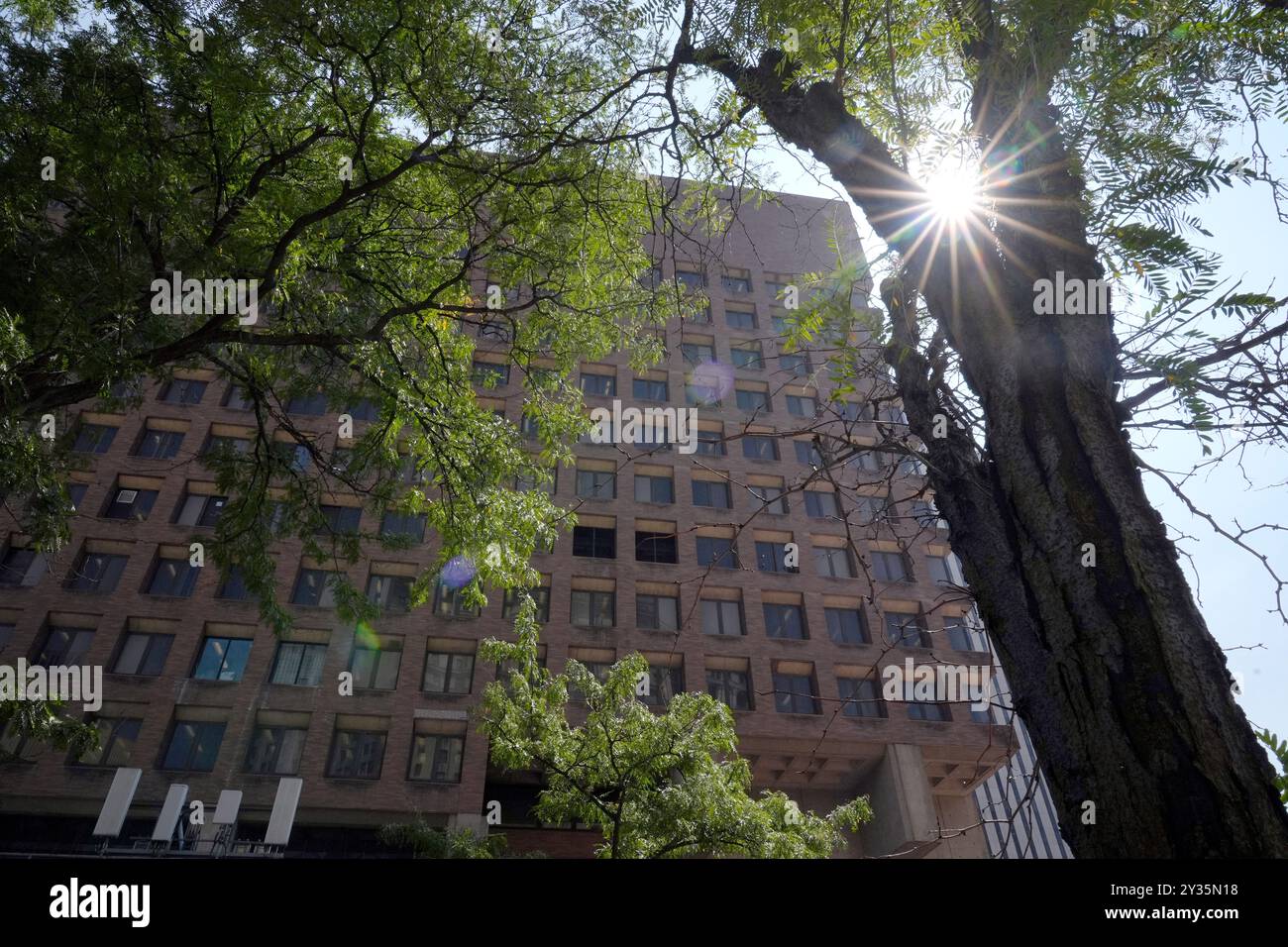 One Police Plaza, the headquarters of the New York City Police ...