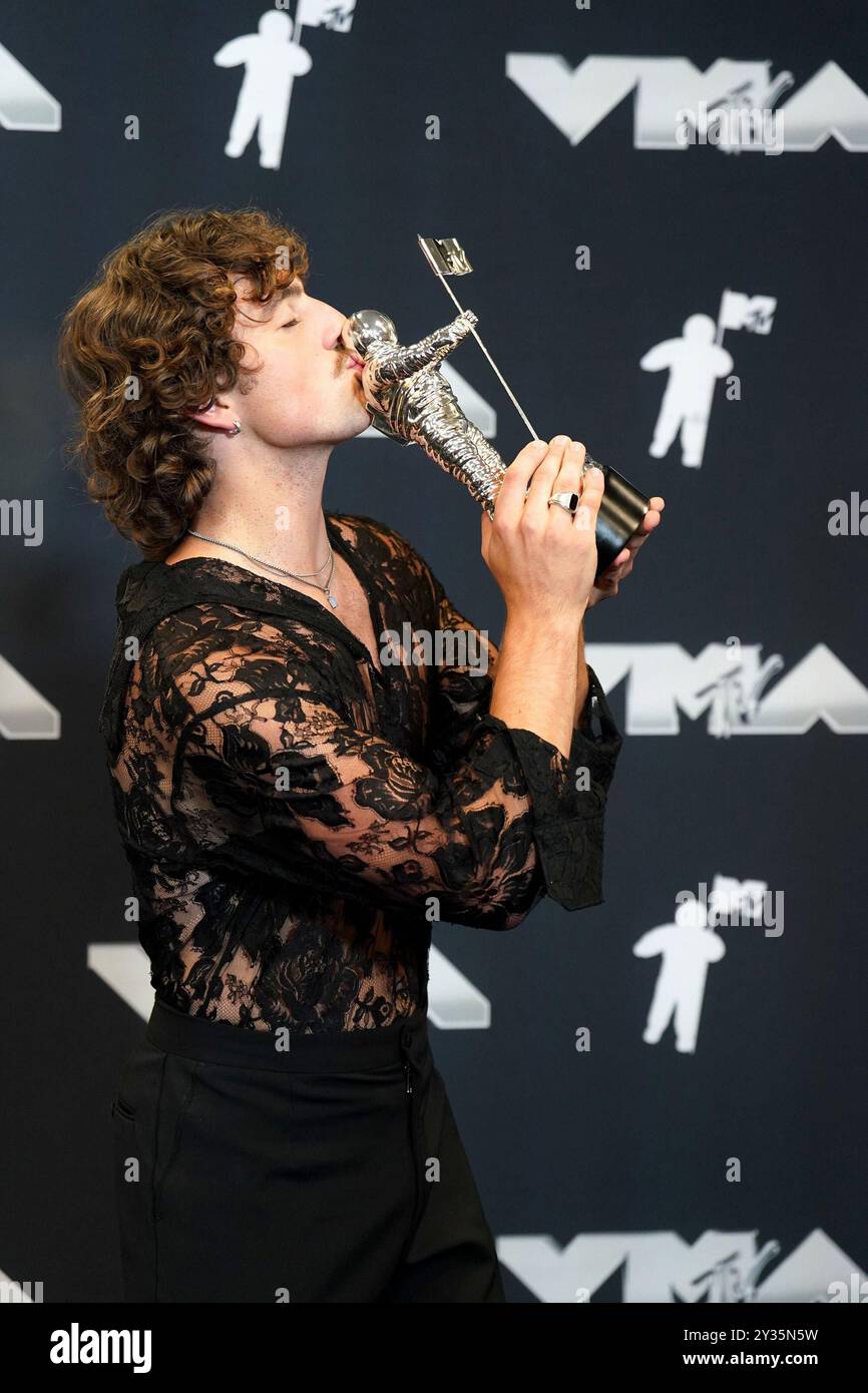 Ny. 11th Sep, 2024. Benson Boone at arrivals for MTV VMAs 2024 - Press ...