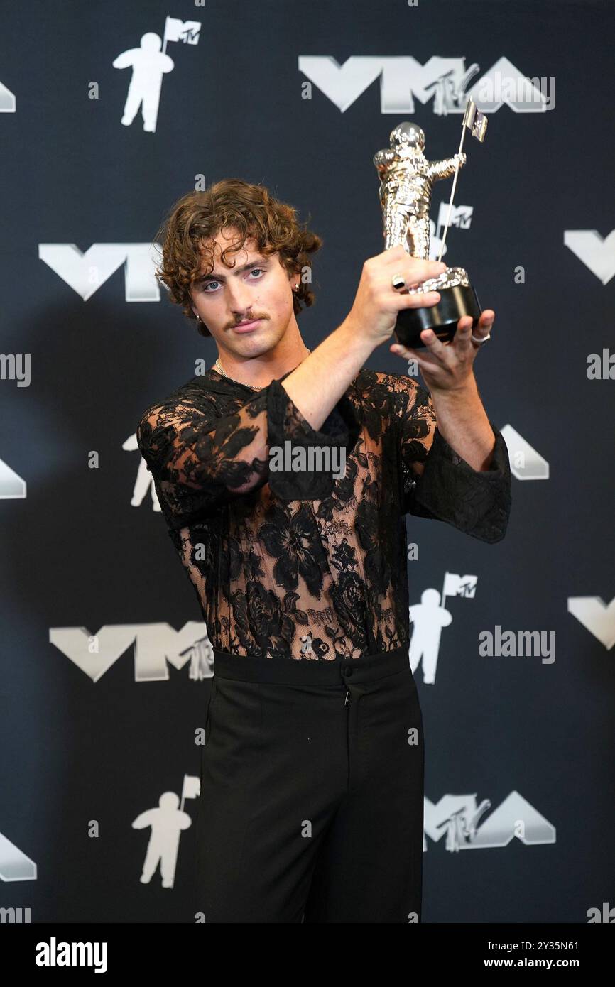 Ny. 11th Sep, 2024. Benson Boone at arrivals for MTV VMAs 2024 - Press ...
