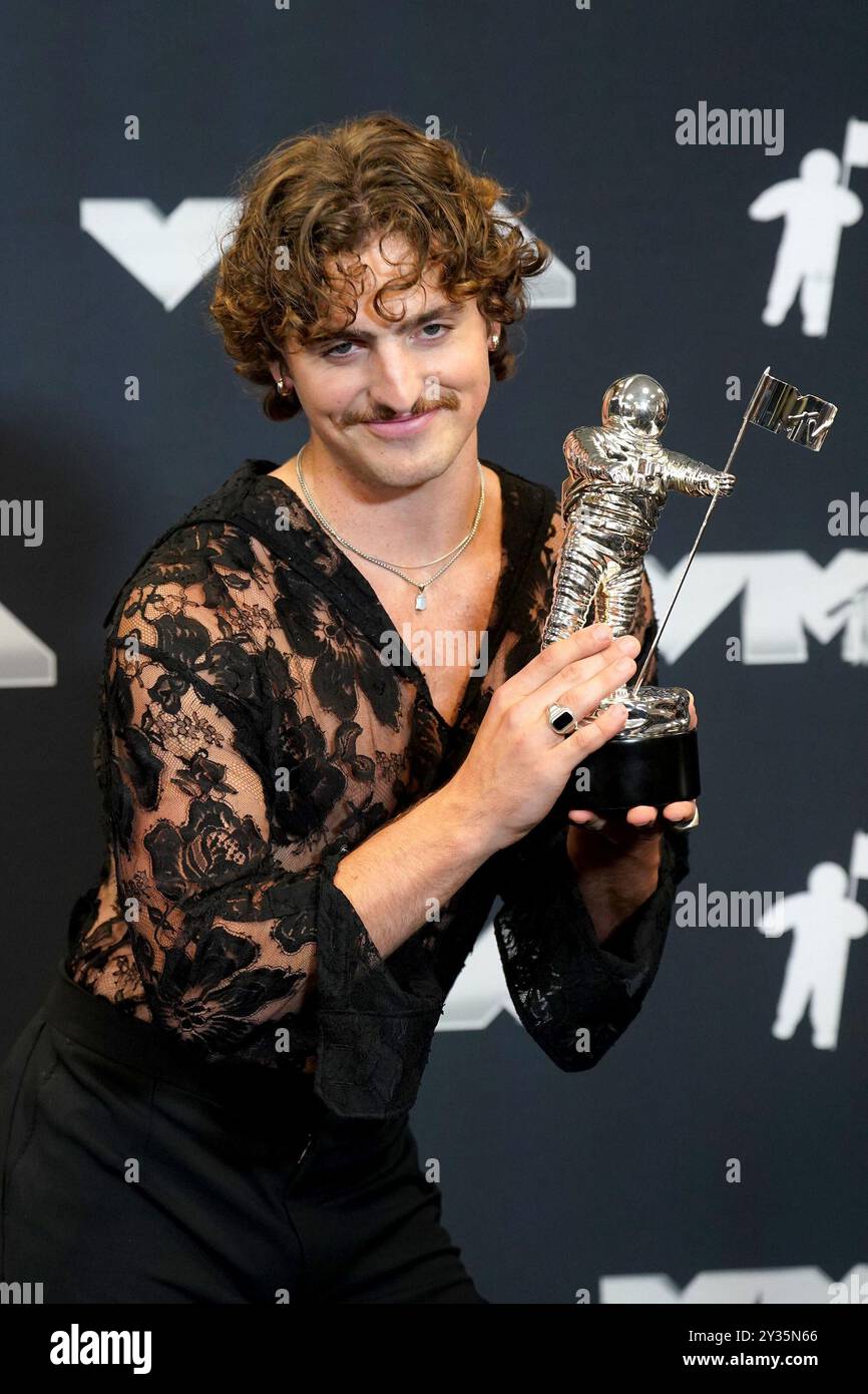 Ny. 11th Sep, 2024. Benson Boone at arrivals for MTV VMAs 2024 - Press ...