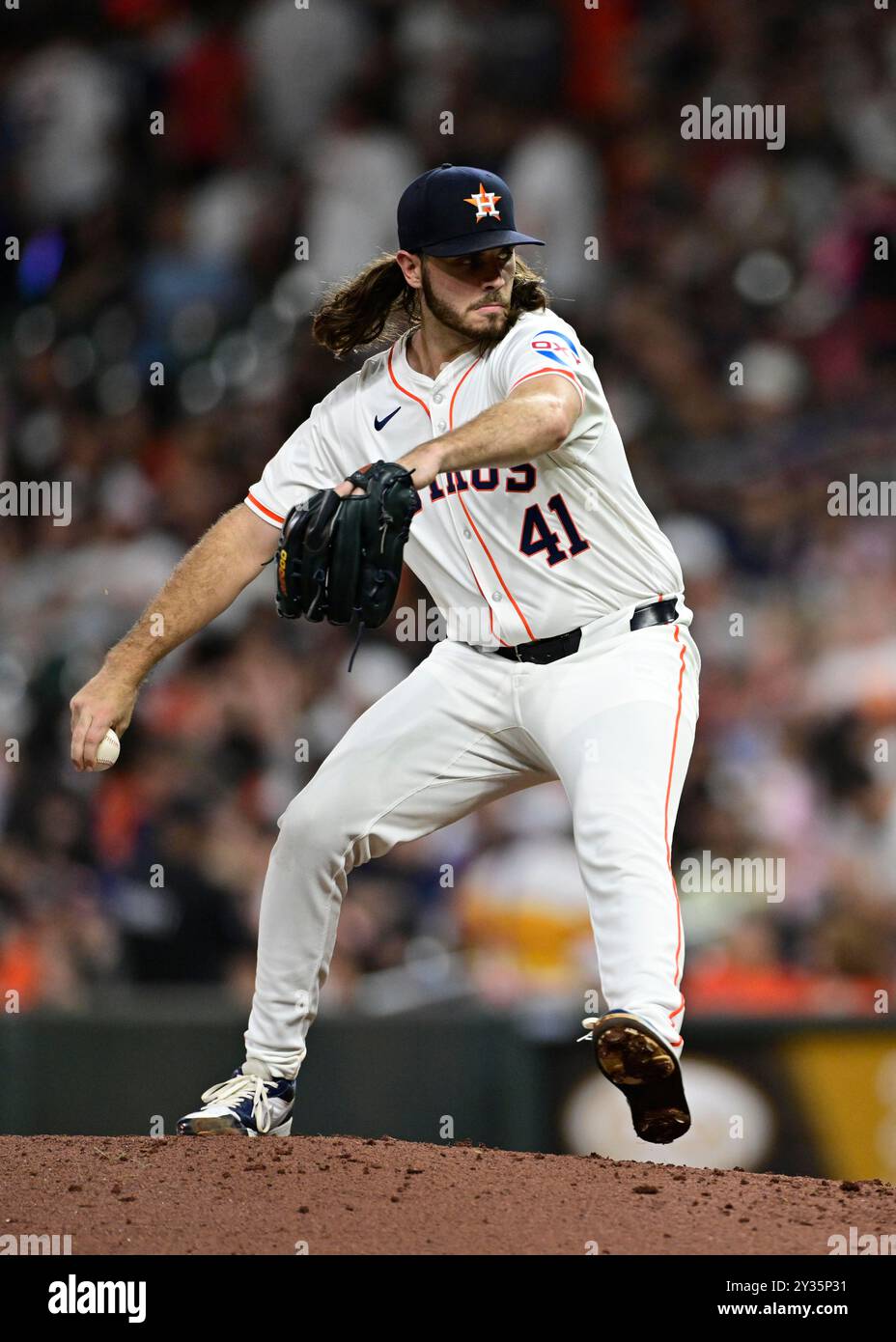 Houston, United States. 10th Sep, 2024. Houston Astros pitcher Spencer ...