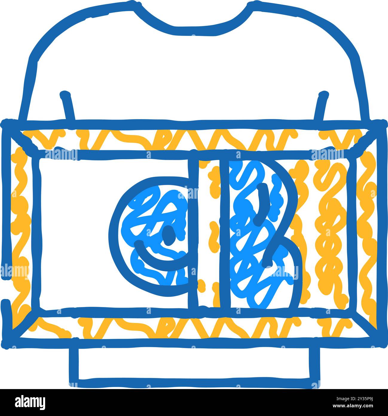 screen printing icon doodle illustration Stock Vector Image & Art - Alamy