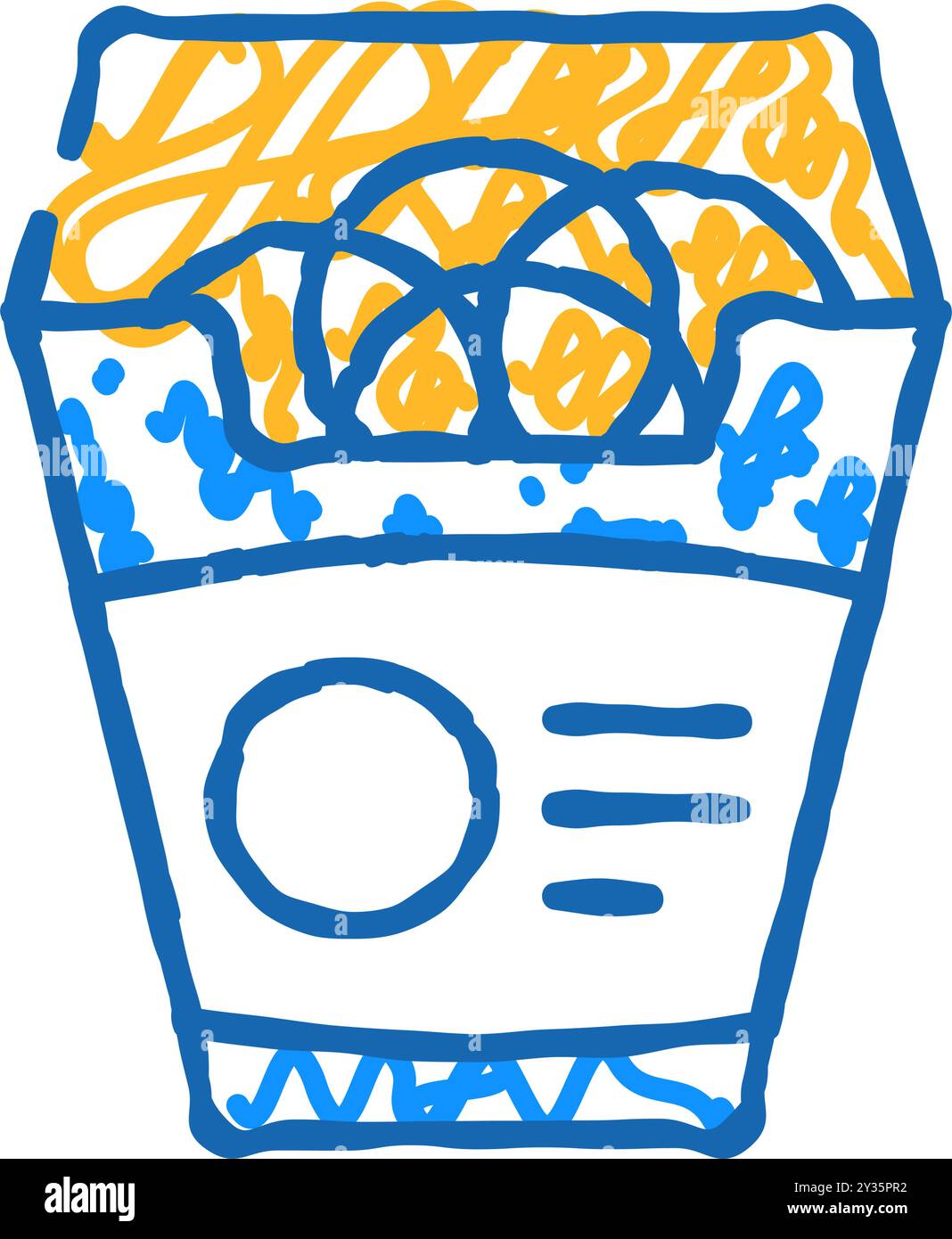 rings delicious onion icon doodle illustration Stock Vector Image & Art ...