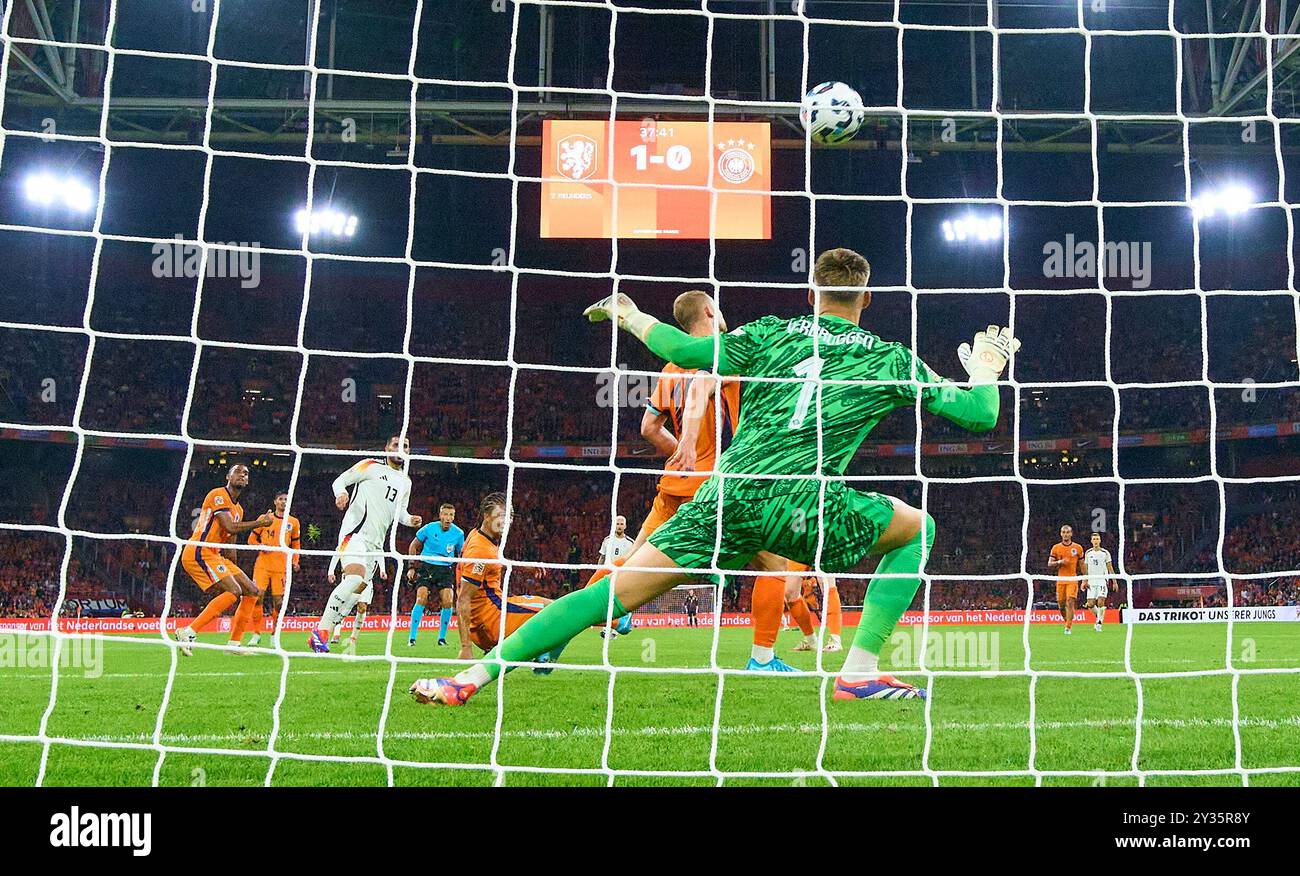 Deniz Undav, DFB 13 scores, shoots goal , Tor, Treffer, Torschuss, 1-1 ...