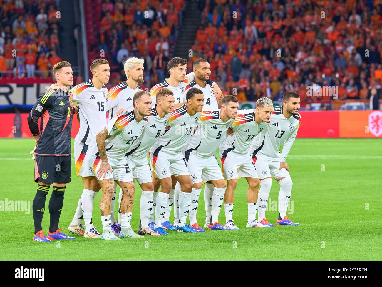 Team GER with Joshua Kimmich, DFB 6 Marc-Andre ter STEGEN, DFB 1 Nico ...