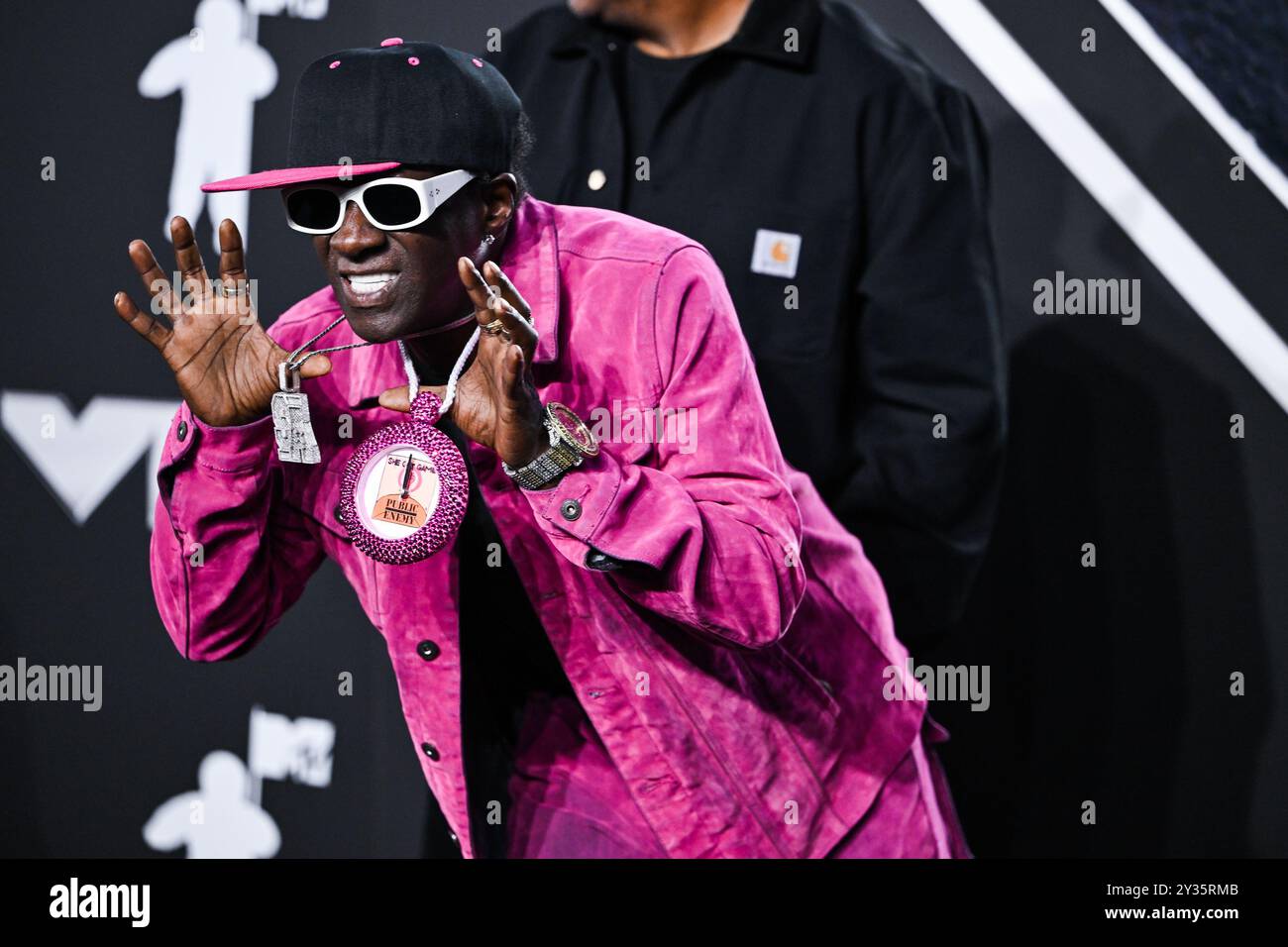 Elmont, USA. 11th Sep, 2024. Flavor Flav walking on the red carpet at ...