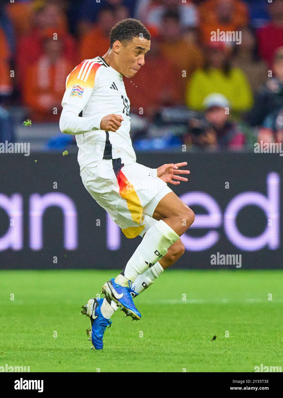 Jamal Musiala, DFB 10 in the UEFA Nations League 2024 match NETHERLANDS ...