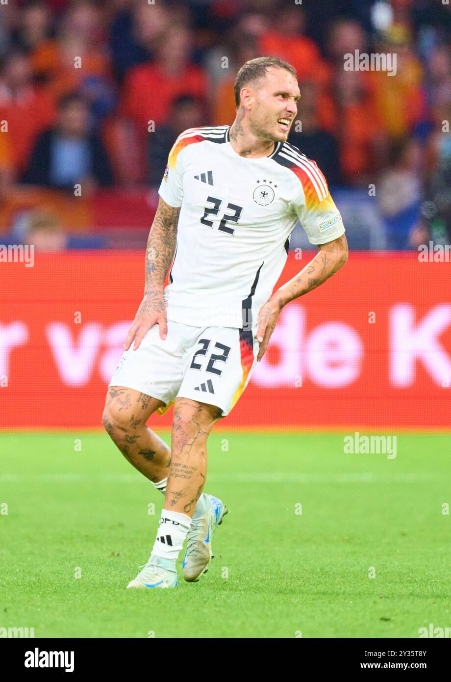 David Raum, DFB 22 in the UEFA Nations League 2024 match NETHERLANDS ...