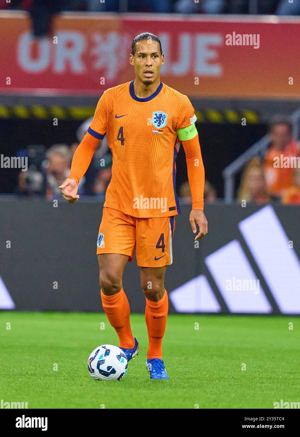 Virgil VAN DIJK, NL 4 in the UEFA Nations League 2024 match NETHERLANDS ...