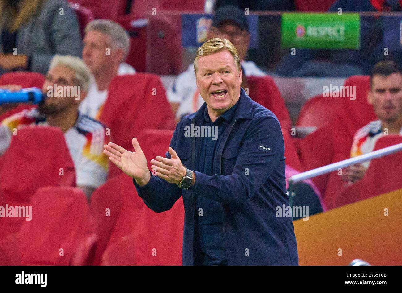 Ronald Koeman, NL Trainer in the UEFA Nations League 2024 match ...