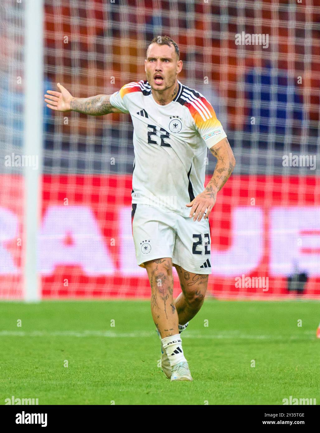 David Raum, DFB 22 in the UEFA Nations League 2024 match NETHERLANDS ...
