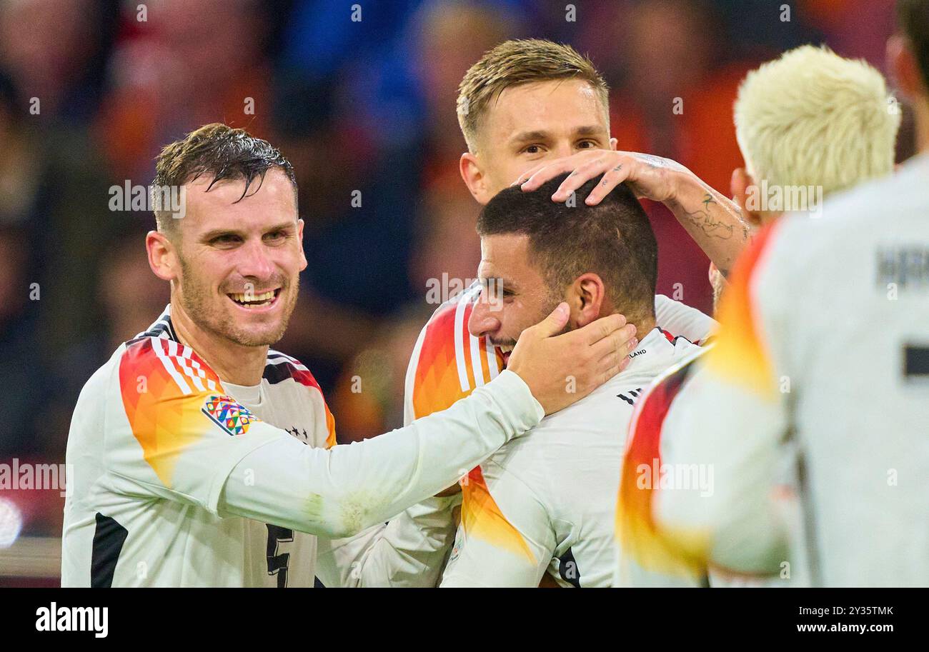 Deniz Undav, DFB 13 celebrates his goal, happy, laugh, celebration, 1-1 ...