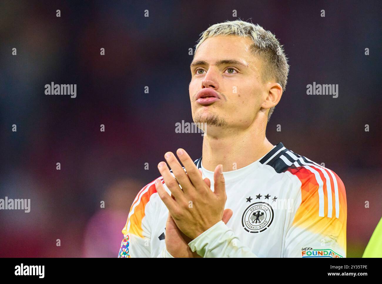 Florian Wirtz, Nr. 17 DFB ehrenrunde in the UEFA Nations League 2024 ...