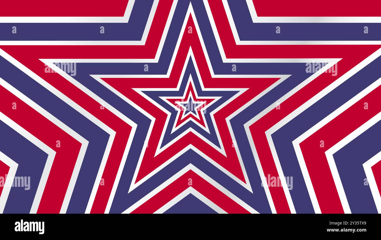 American flag scheme star pattern background. Perfect for USA ...