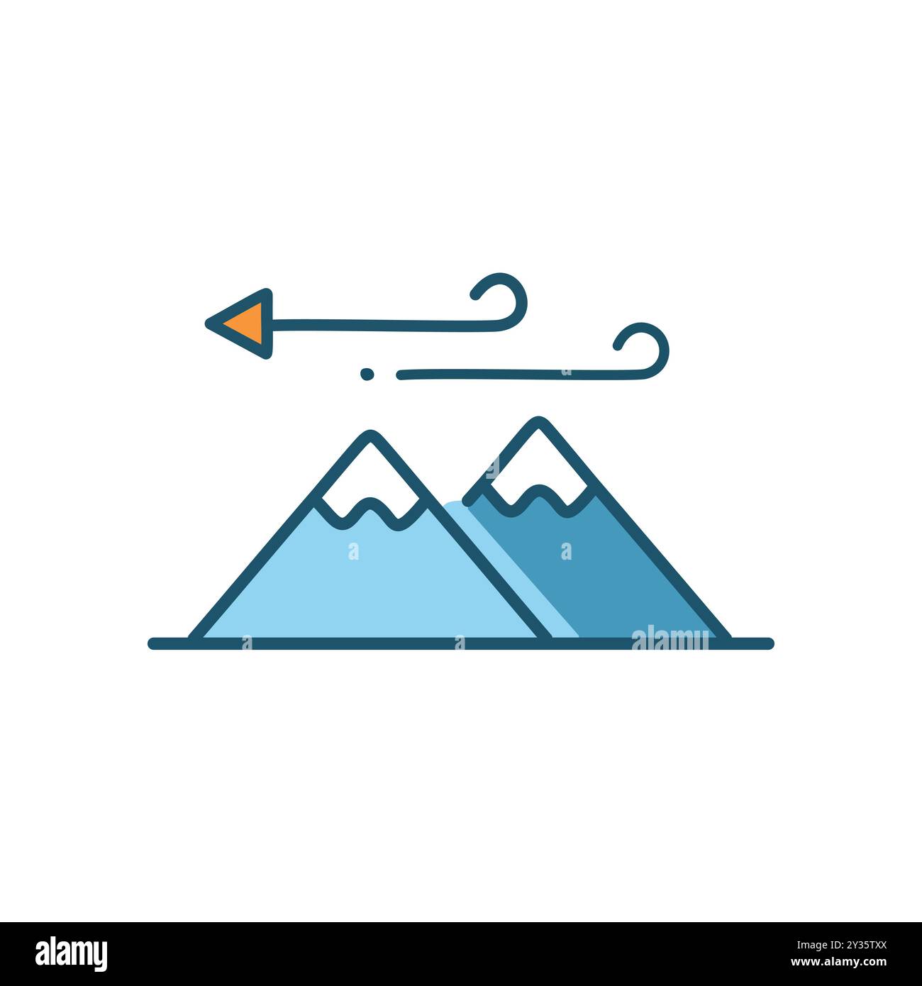 Windy range Stock Vector Images - Alamy