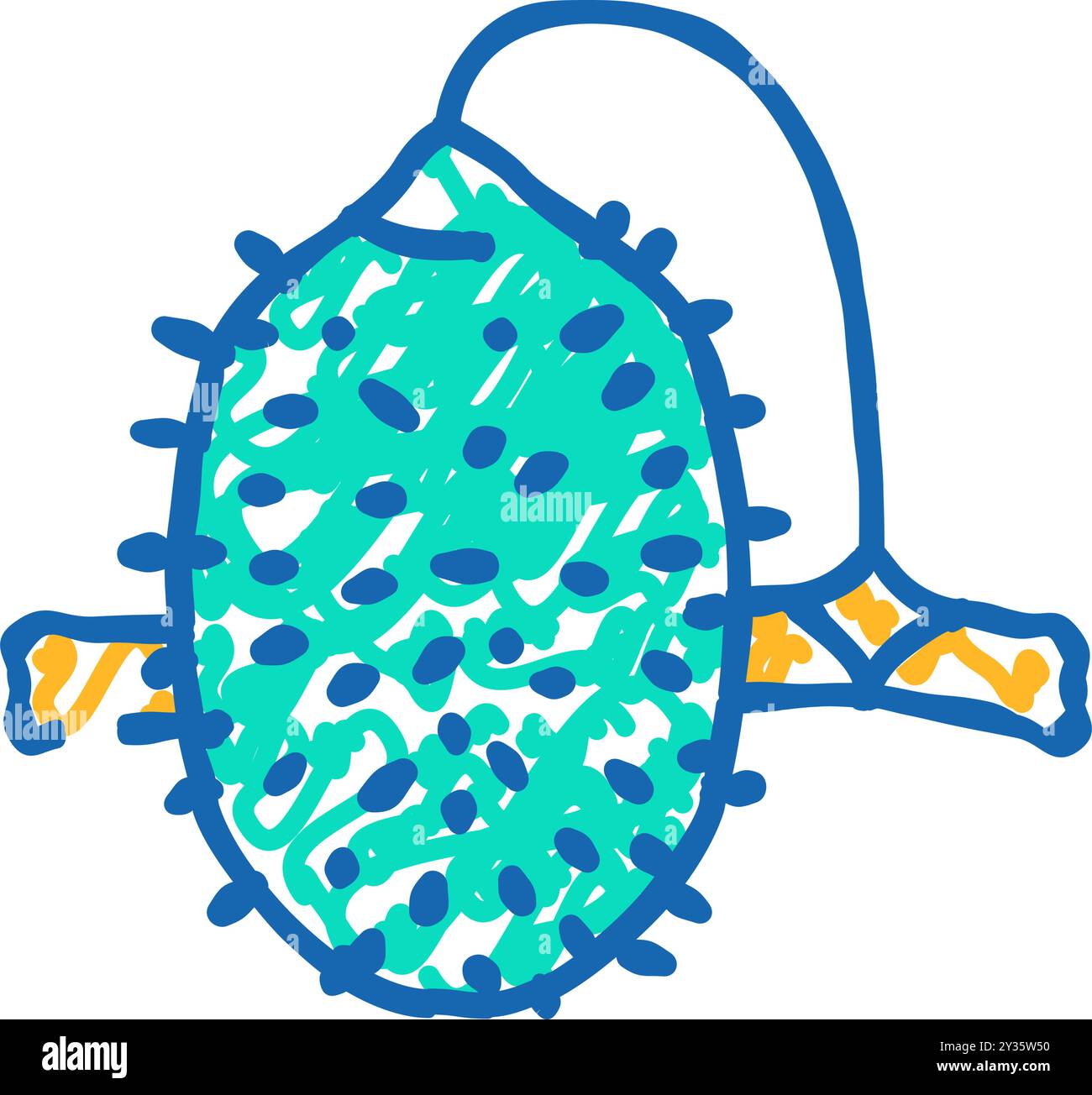 cucumber anguria icon doodle illustration Stock Vector Image & Art - Alamy