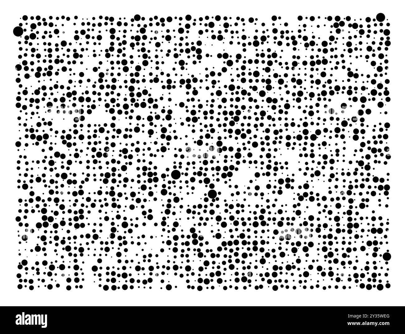 Symbol Map of the State Colorado (United States of America) showing the ...