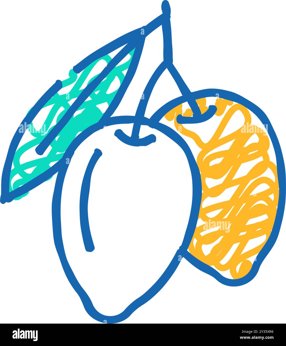 two olives icon doodle illustration Stock Vector Image & Art - Alamy