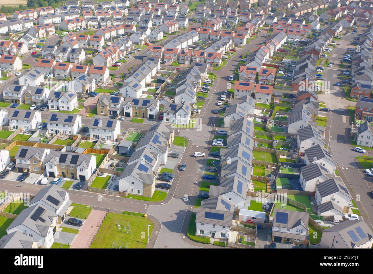 New housing development at Dargavel in Bishopton Stock Photo - Alamy