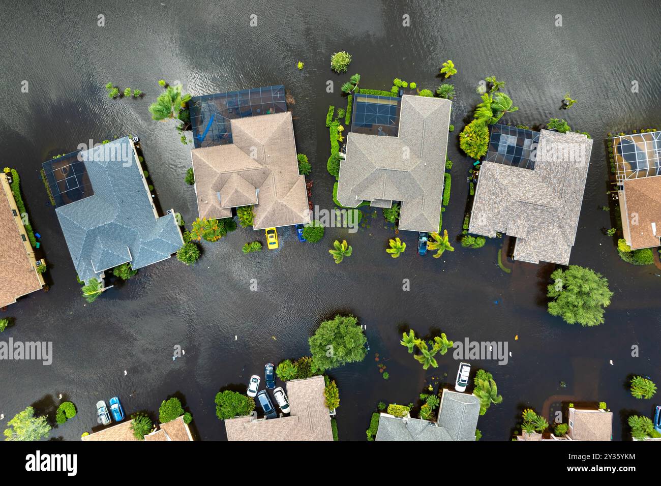 Flooding in Florida caused by tropical storm from hurricane Debby ...