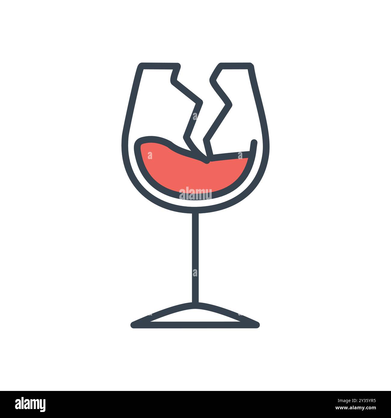 Shattered dreams Stock Vector Images - Alamy