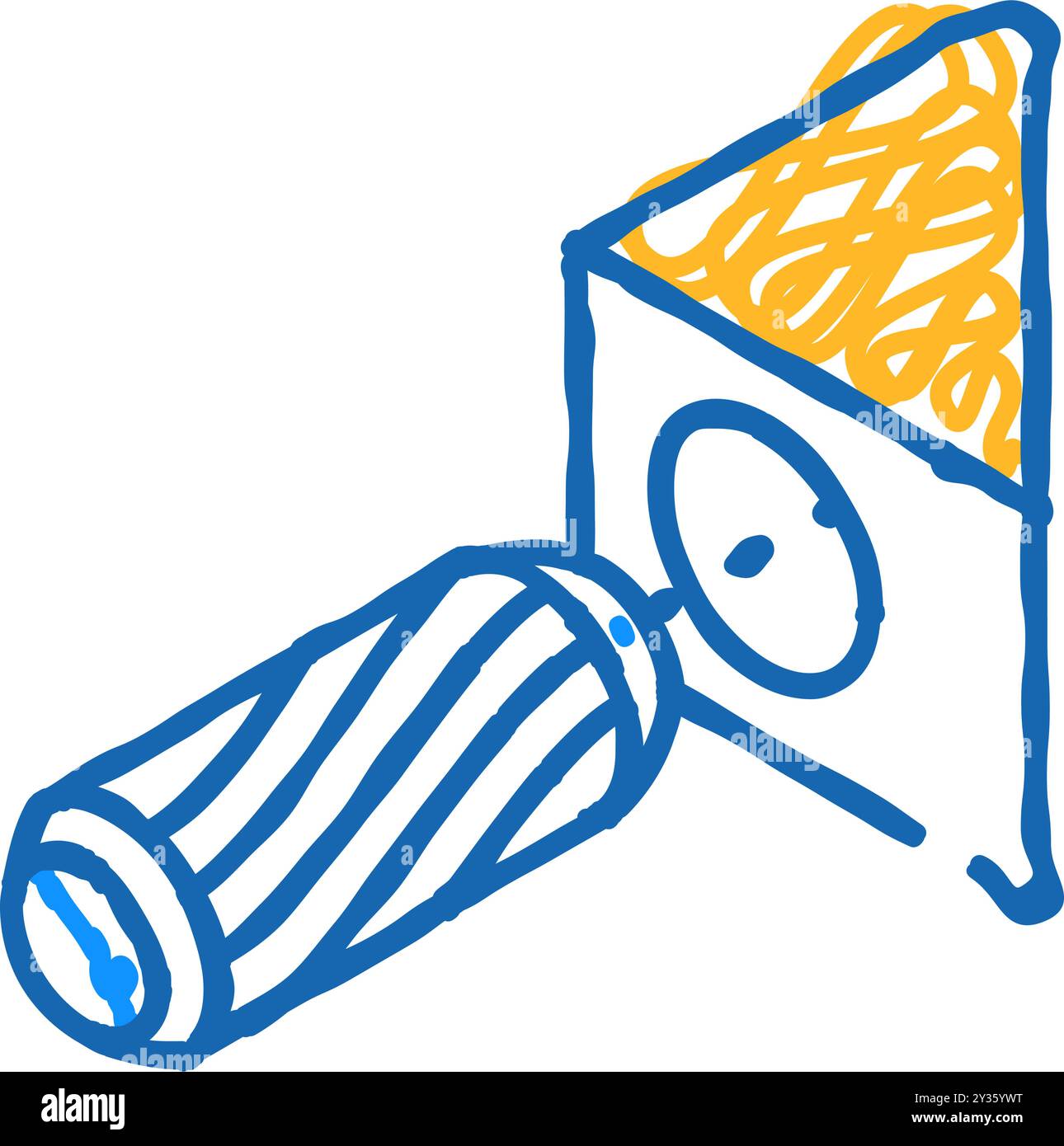 insert furniture dowel assembly furniture icon doodle illustration ...