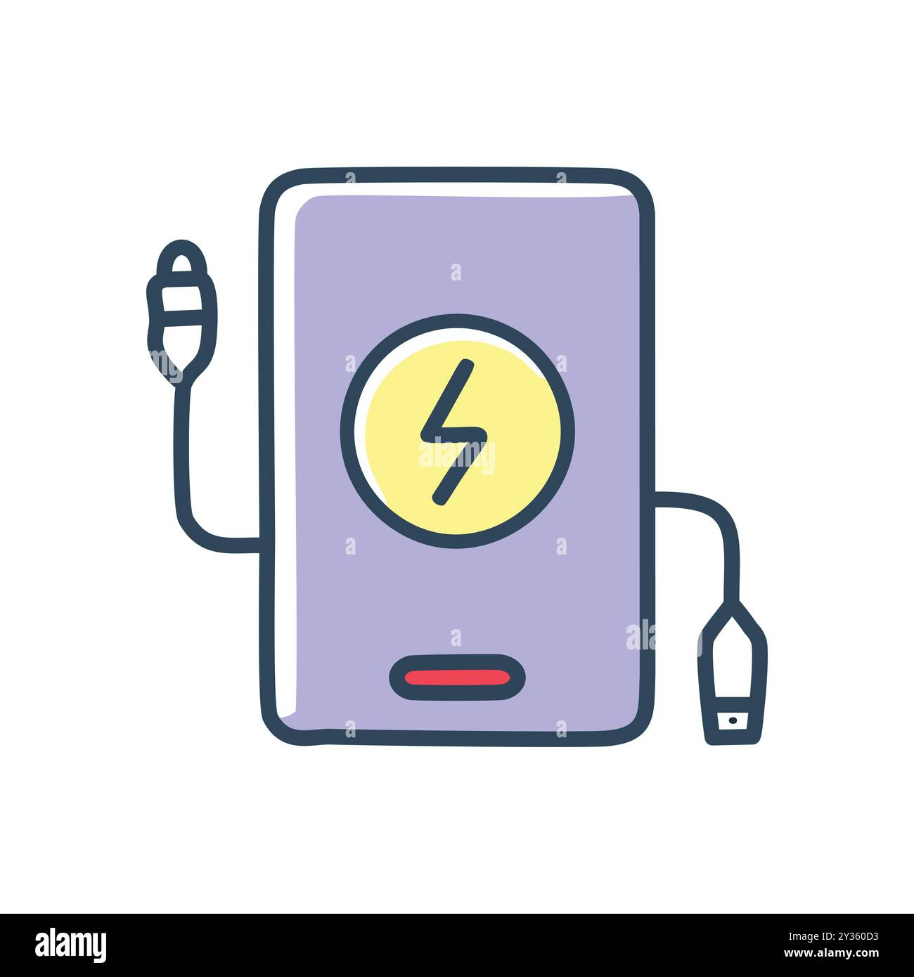 Phone charging problem Stock Vector Images - Alamy