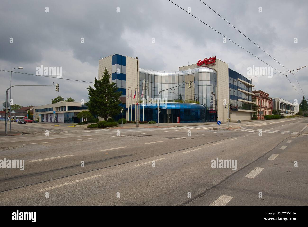 Czech Republic, České Budějovice - May 08, 2024: Headquarters of the ...
