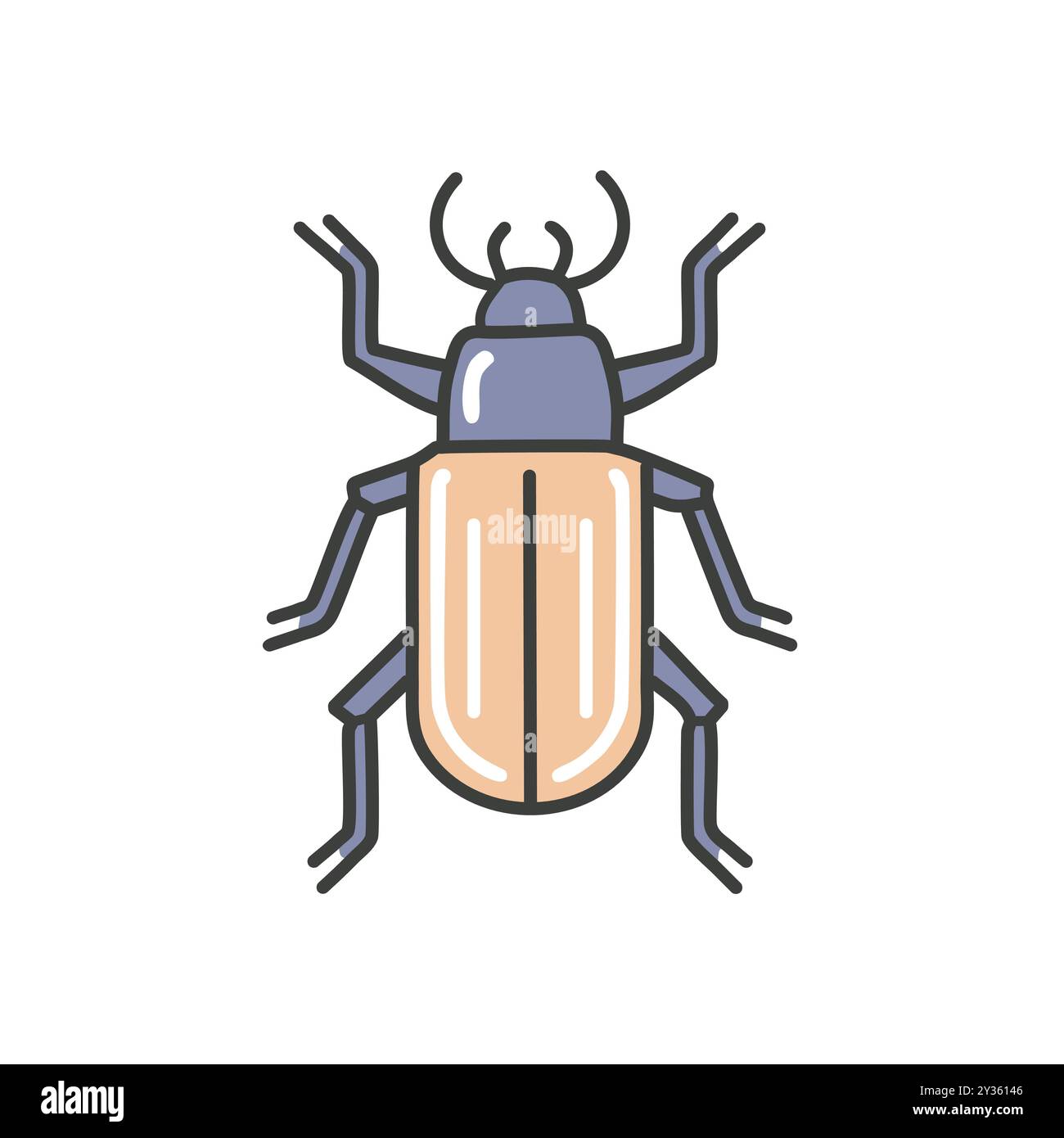 Biodiversity beetle Stock Vector Images - Alamy