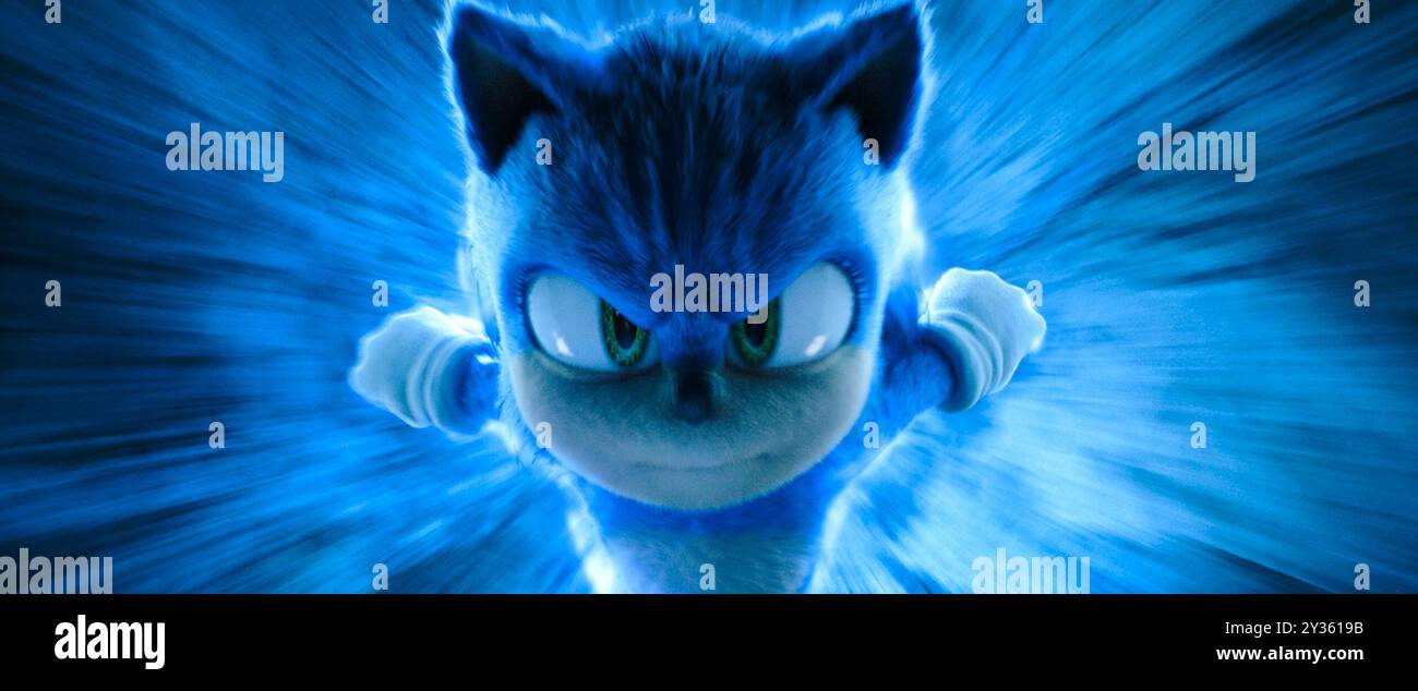 Sonic the hedgehog 3 movie hi-res stock photography and images - Alamy