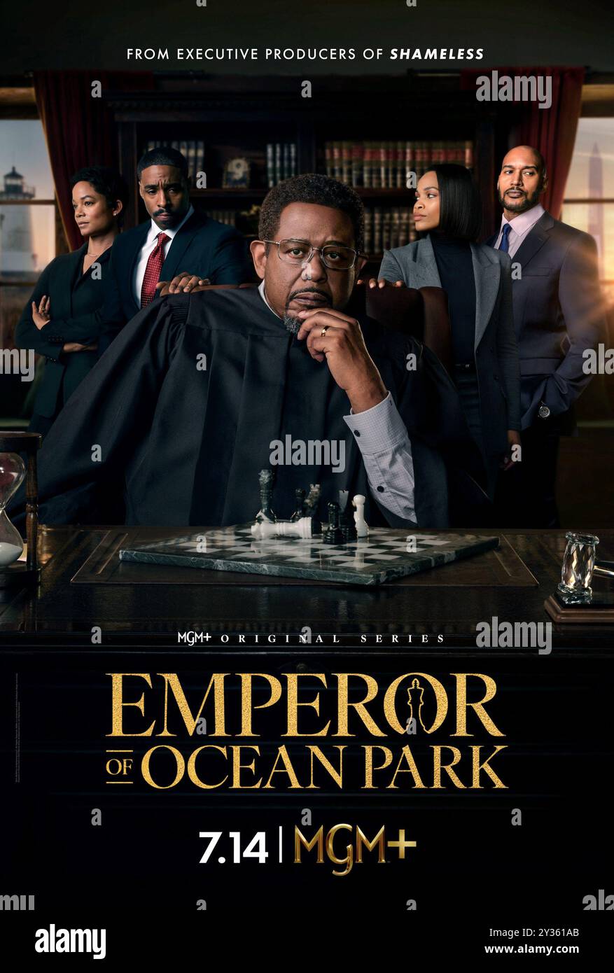 Emperor of Ocean Park poster Forest Whitaker Stock Photo - Alamy