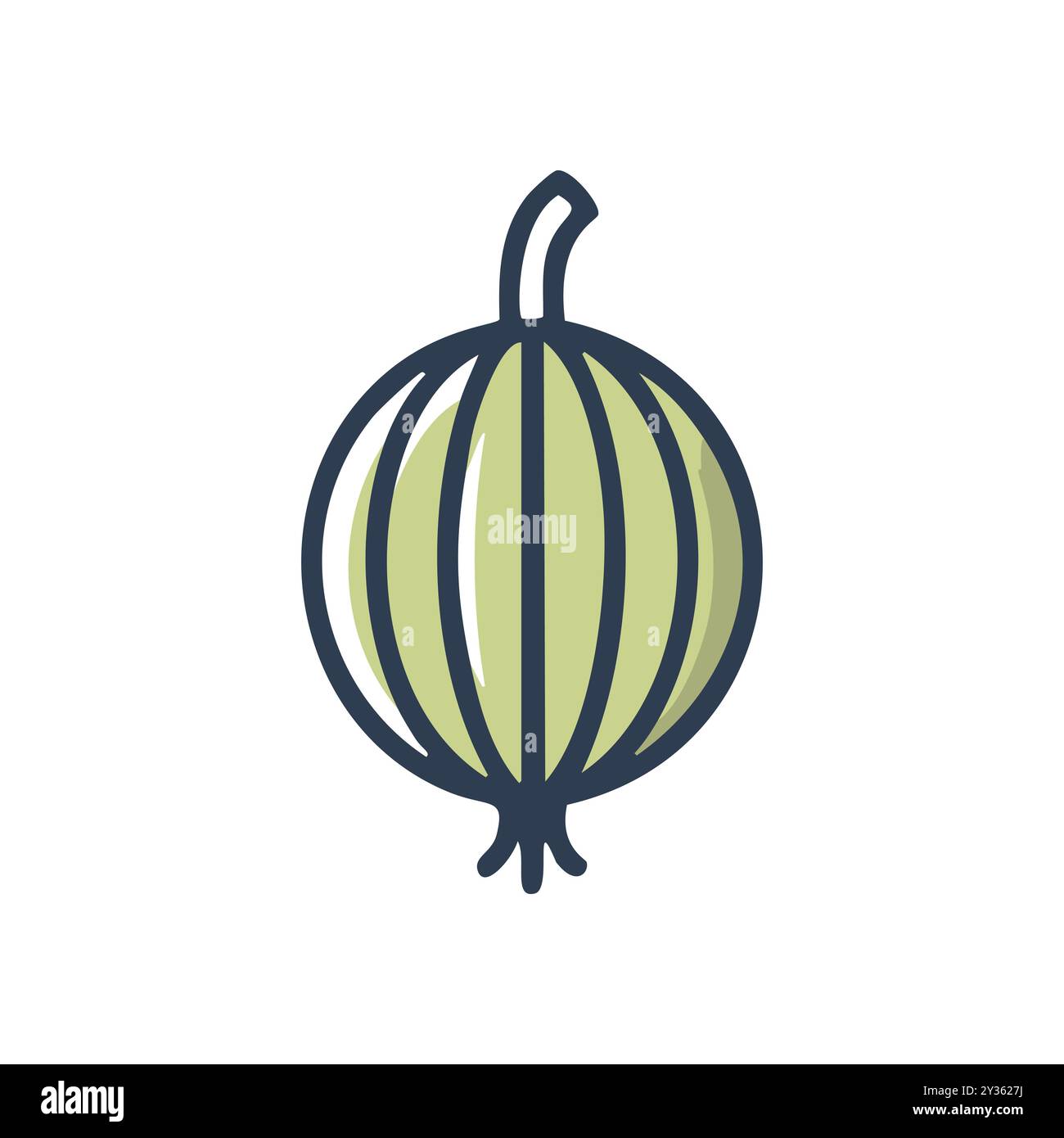 Green onion icon. Single green onion icon, representing freshness and ...