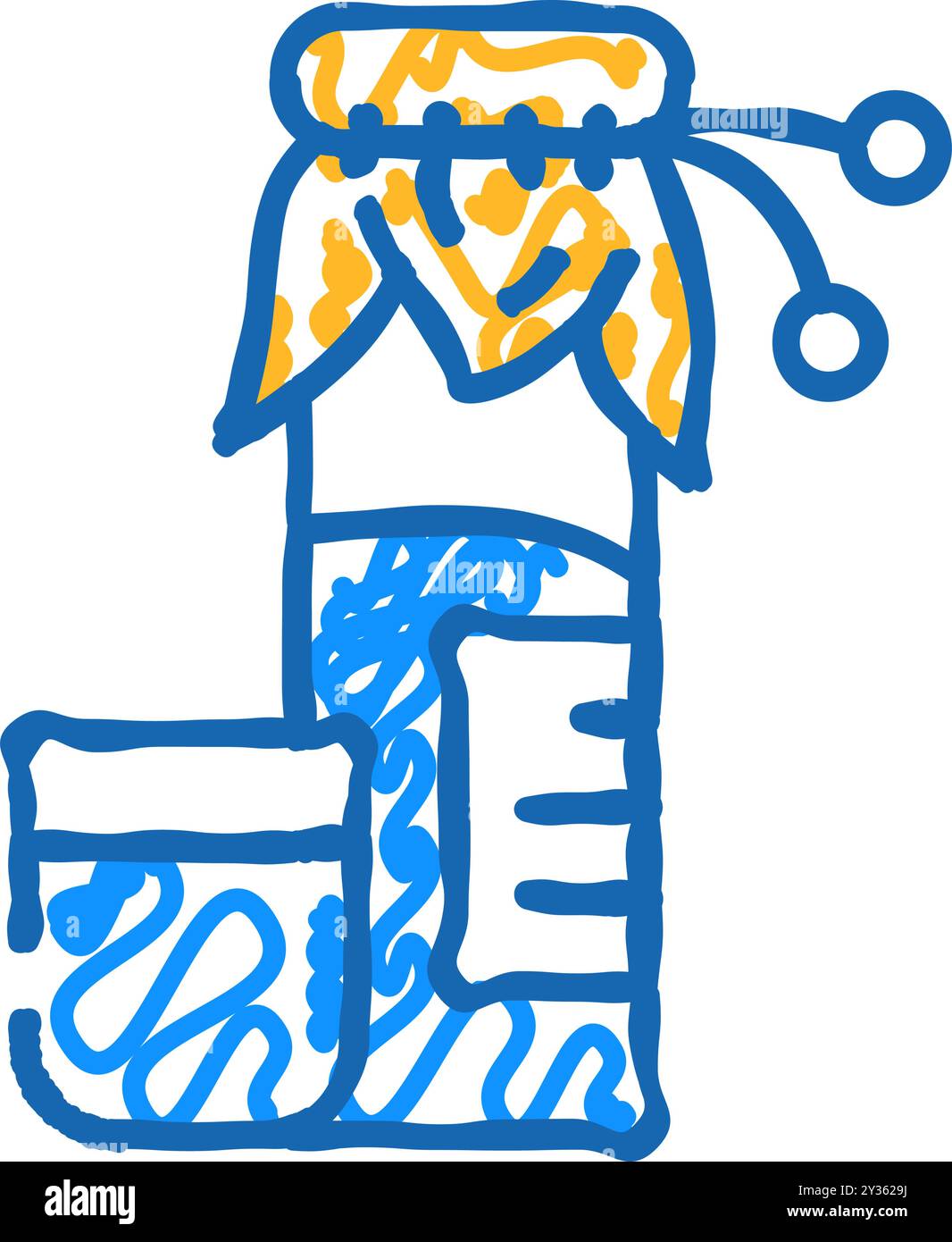 kefir milk product icon doodle illustration Stock Vector Image & Art ...