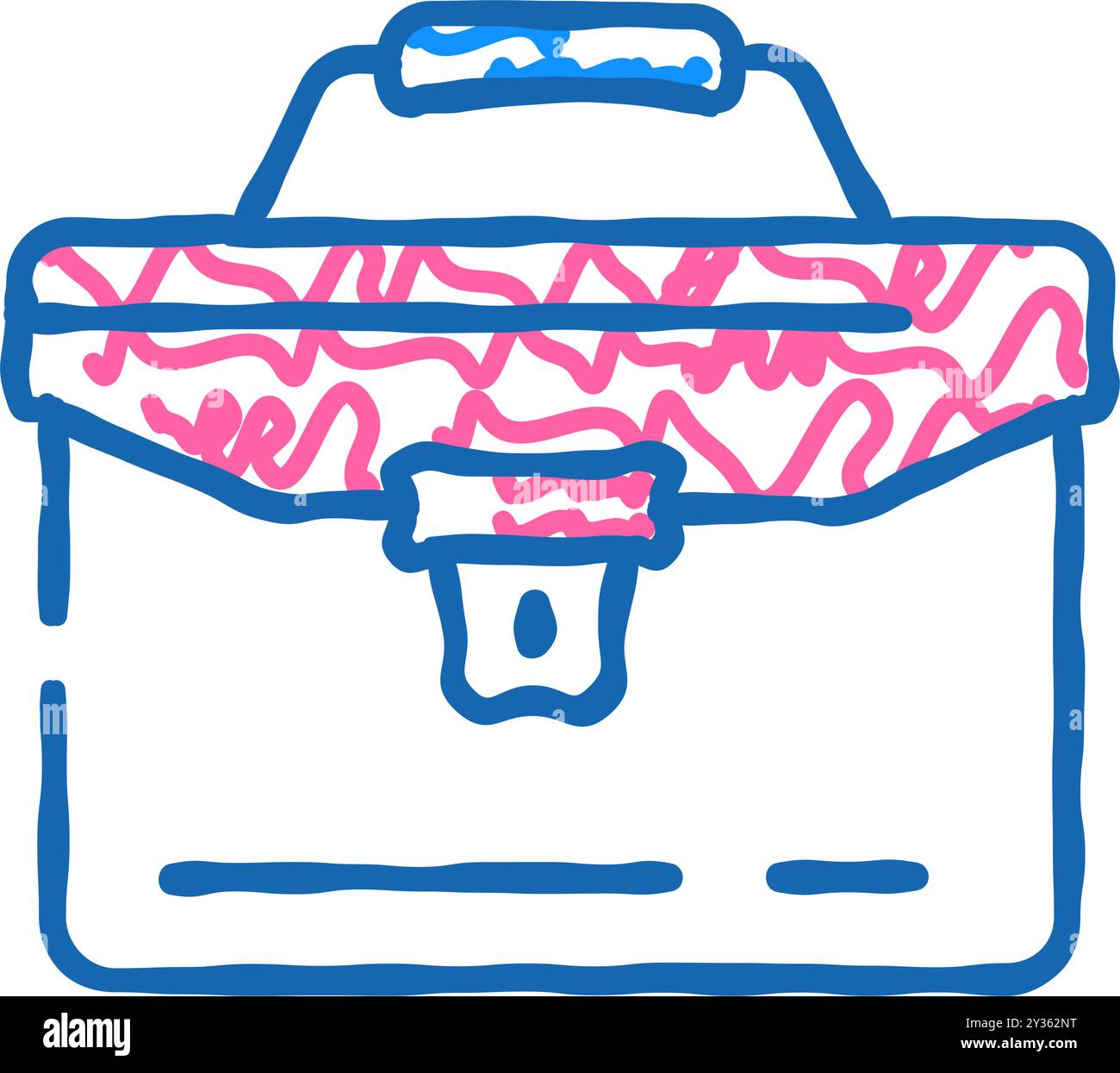 portfolio folder icon doodle illustration Stock Vector Image & Art - Alamy