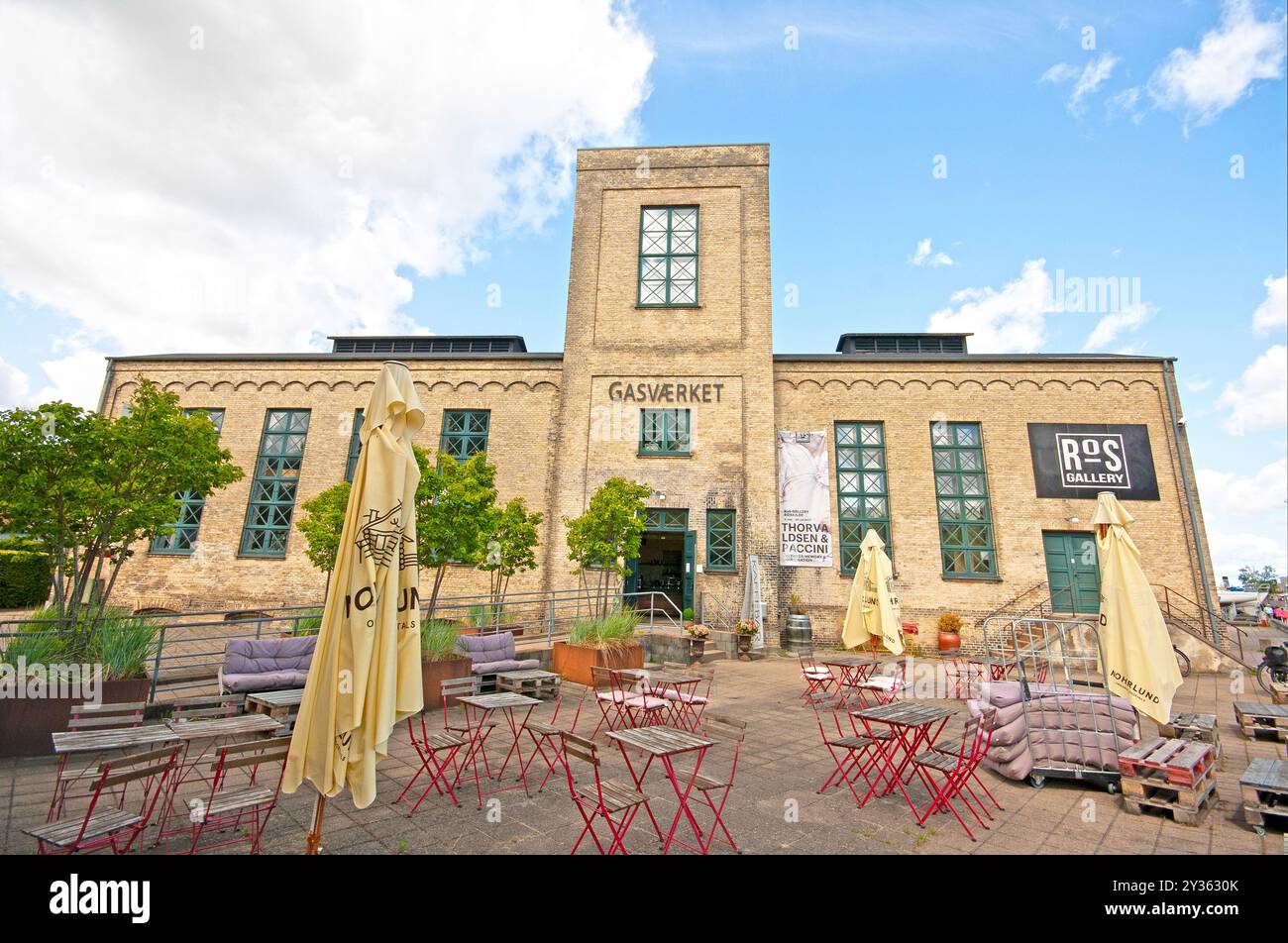 Gasværket cultural and art center (former gas factory) in Roskilde ...