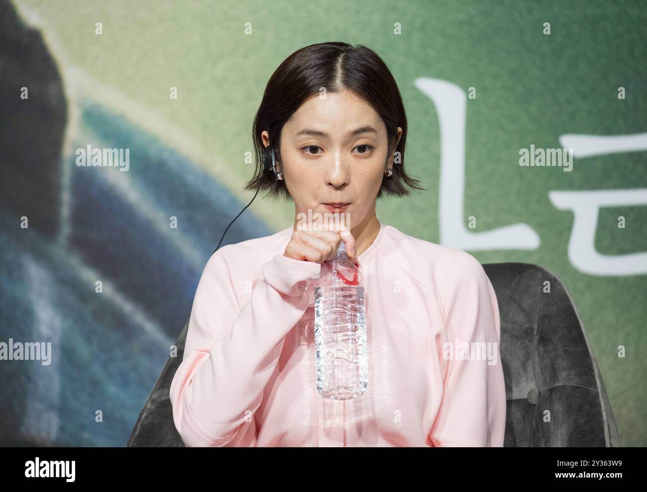 Anne Nakamura, September 12, 2024 : Japanese actress Anne Nakamura at a press conference of ...