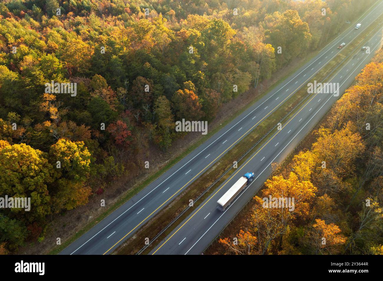 USA highway transportation infrastructure in North Carolina Appalachian ...