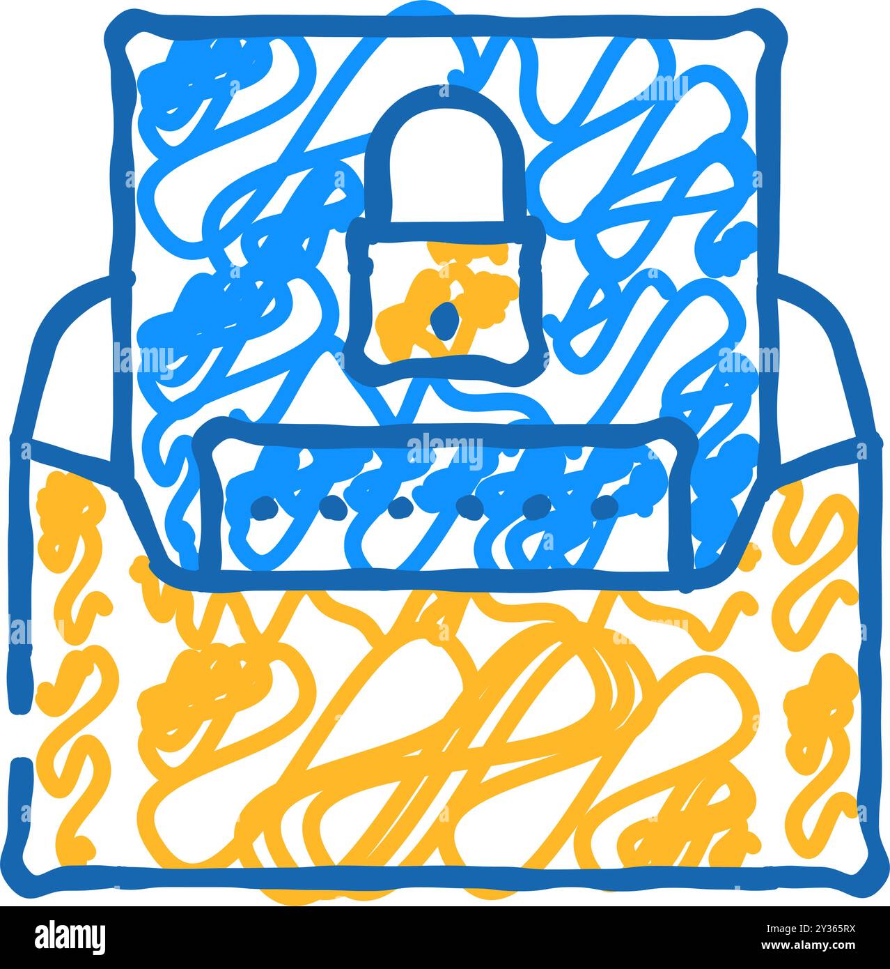 forgot password icon doodle illustration Stock Vector Image & Art - Alamy