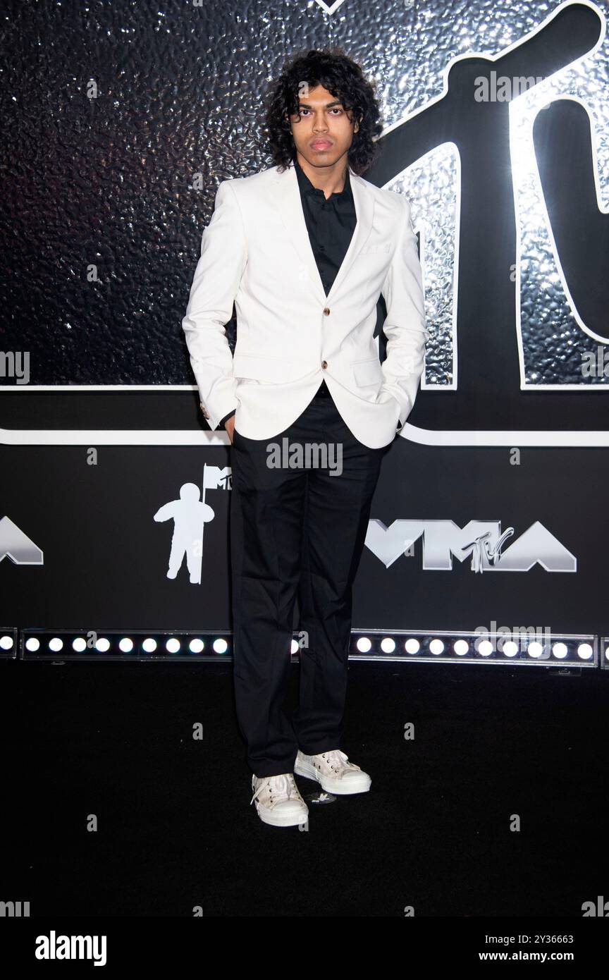 Ishraq Khan bei der Verleihung der MTV Video Music Awards 2024 at UBS Arena, New York, 11.09. ...