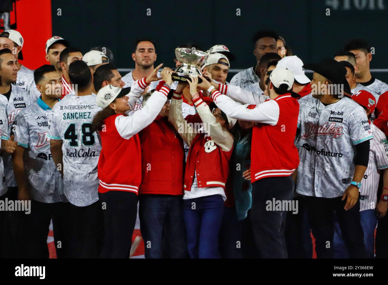 Mexico City, Ciudad de Mexico, Mexico. 11th Sep, 2024. Team Diablos ...