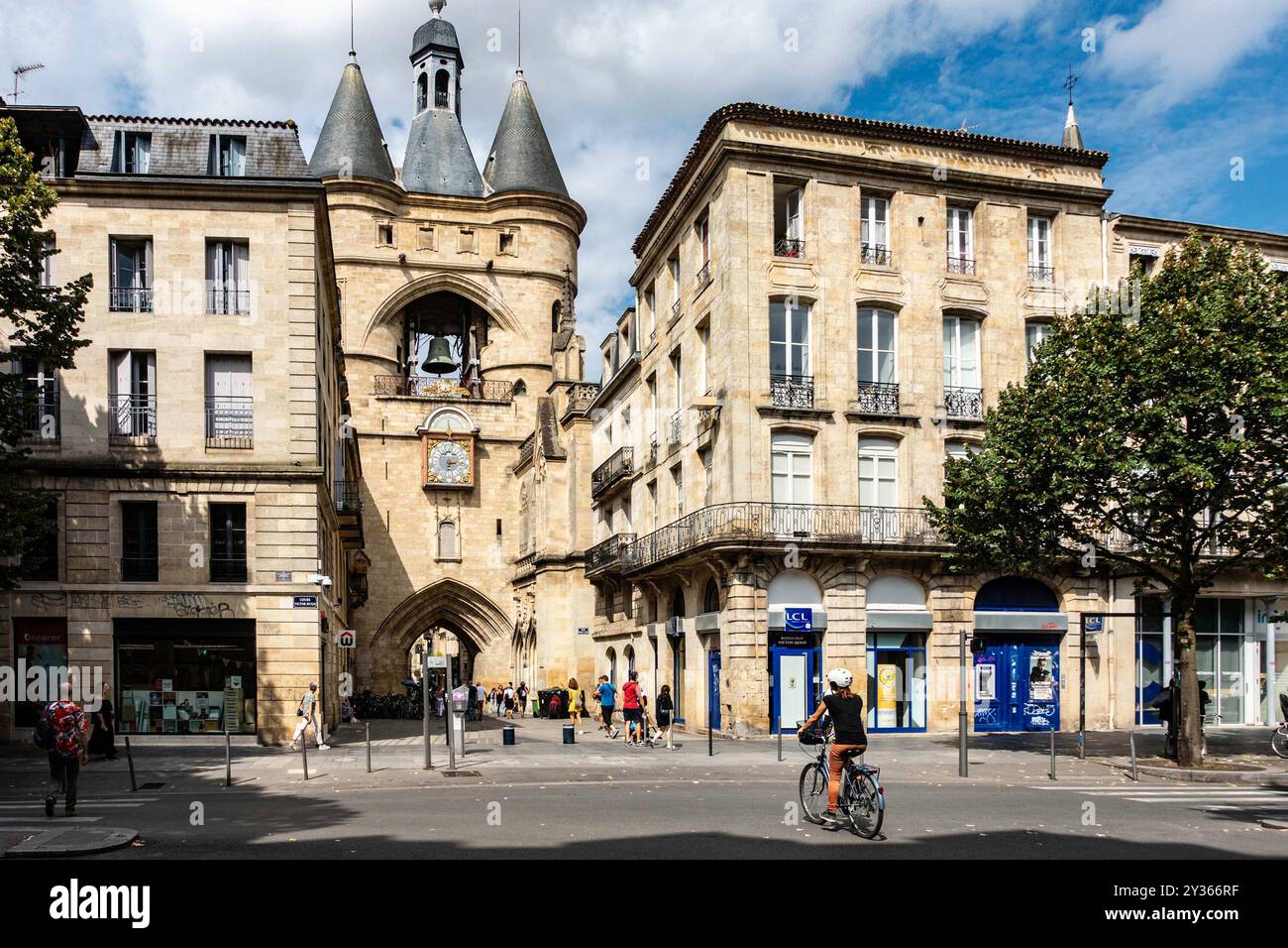 The Grosse Cloche in Bordeaux, France Stock Photo - Alamy